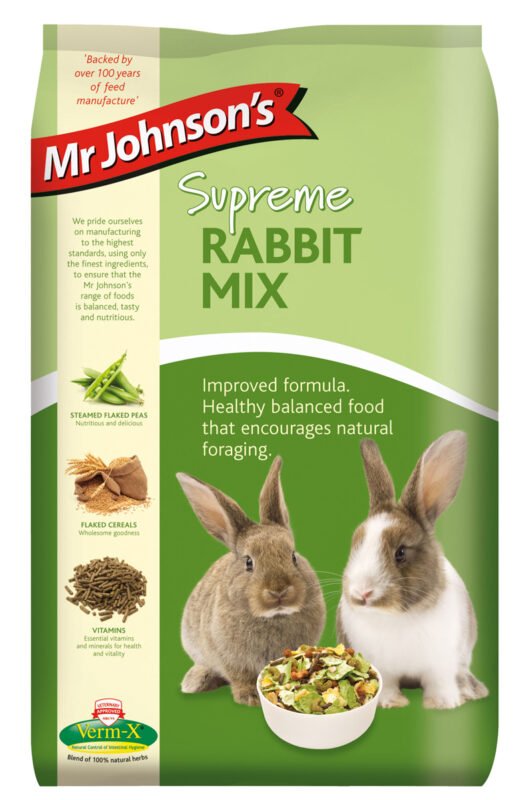 Mr Johnsons Supreme Rabbit Mix 2.25kg - The Pet Centre